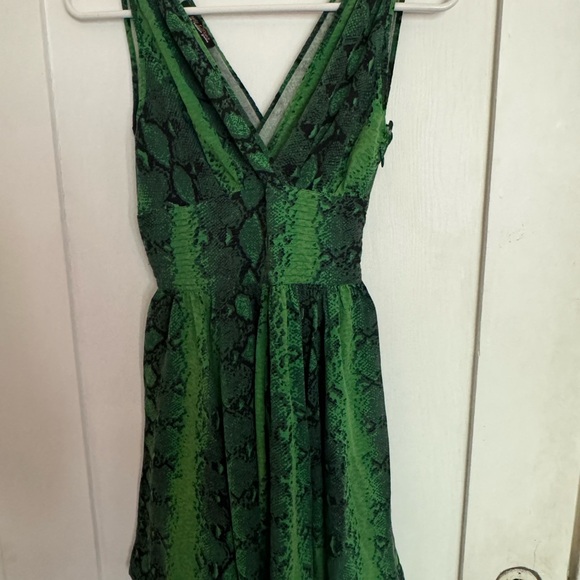 Trashy Diva | Dresses | Trashy Diva Green Snake Doris Dress Size | Poshmark